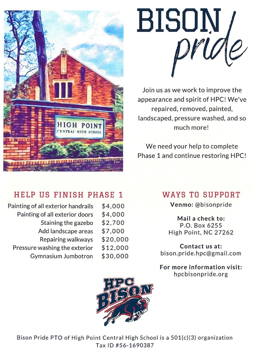 Principal’s Bison Bulletin for the beginning of August – Mr. Hettenbach ...