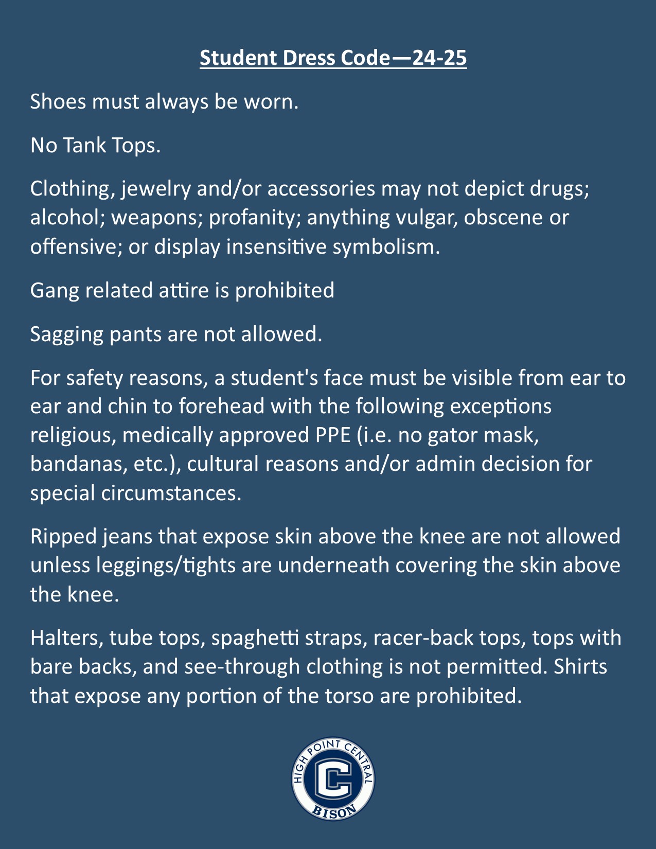 Principal’s Bison Bulletin for August 25 – Mr. Hettenbach's Weekly ...